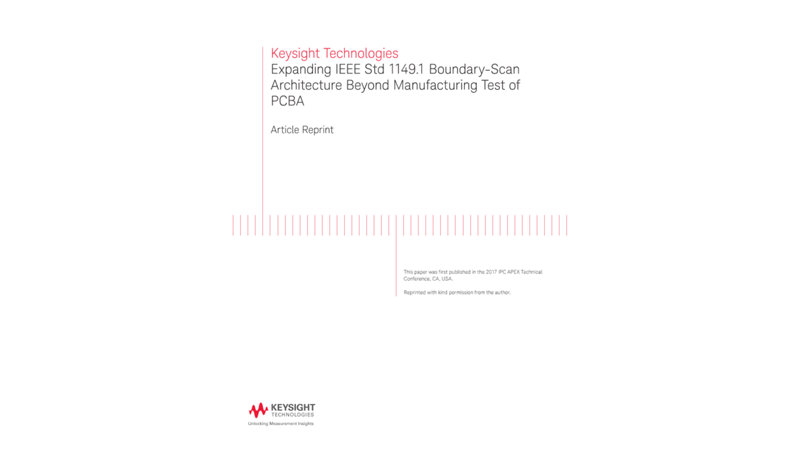 x1149 Boundary Scan Analyzer | Keysight